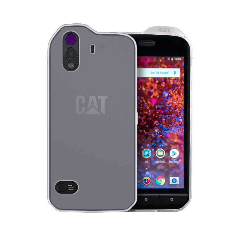 caseroxx TPU-Case for Cat S61 in white-clear made of TPU 4251510135867 ...
